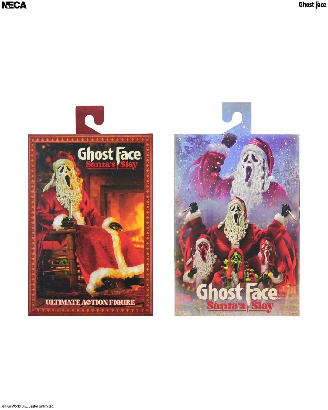 Ghost Face Goes Full Christmas With a Wild Candy Cane Mask!