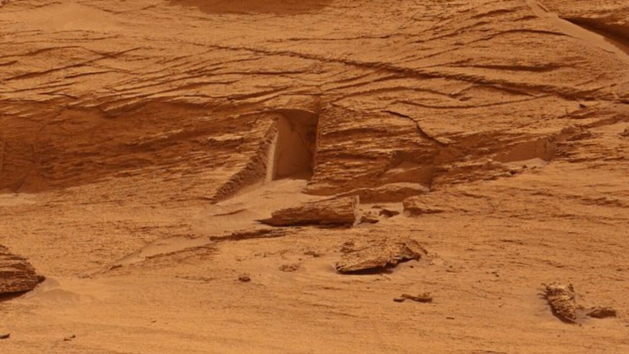 A Strange Door Was Just Found On Mars—Where Did It Come From?