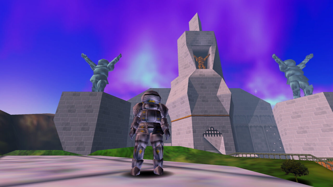 Knight's Try is The Dark Souls of PS1 Platformers