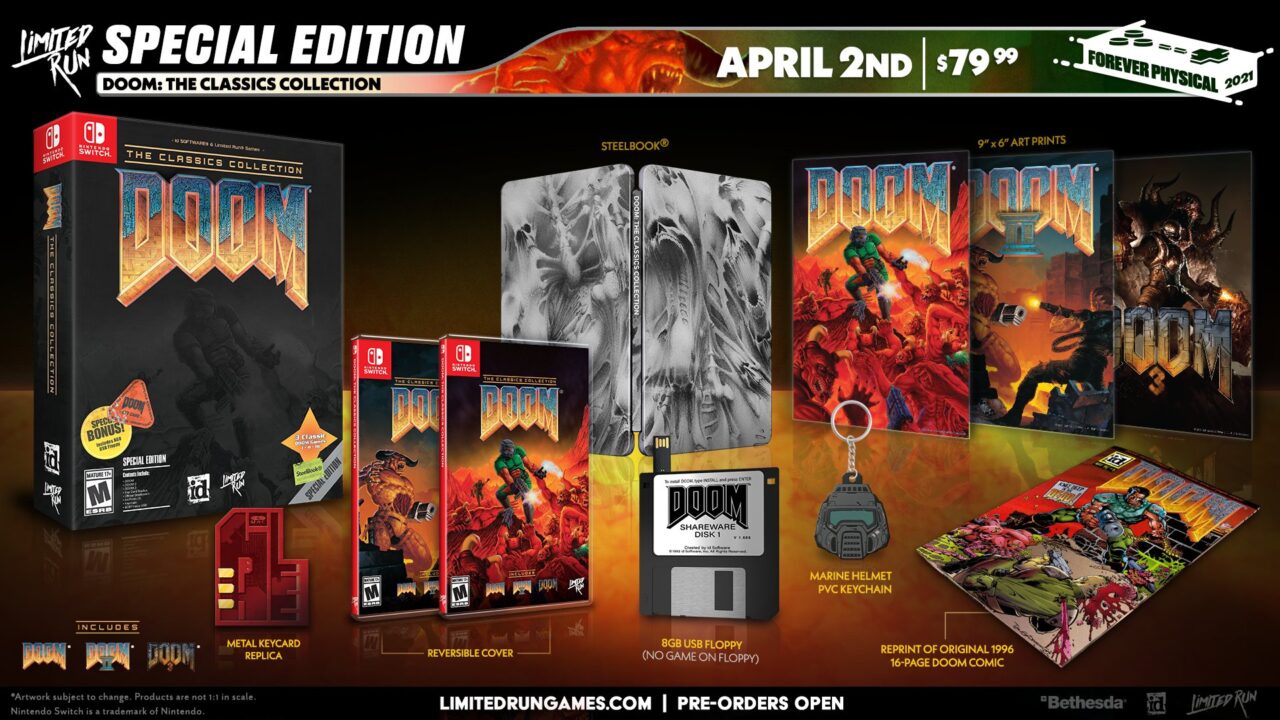 Doom Collectors Rejoice as Limited Run Announces Physical Collection