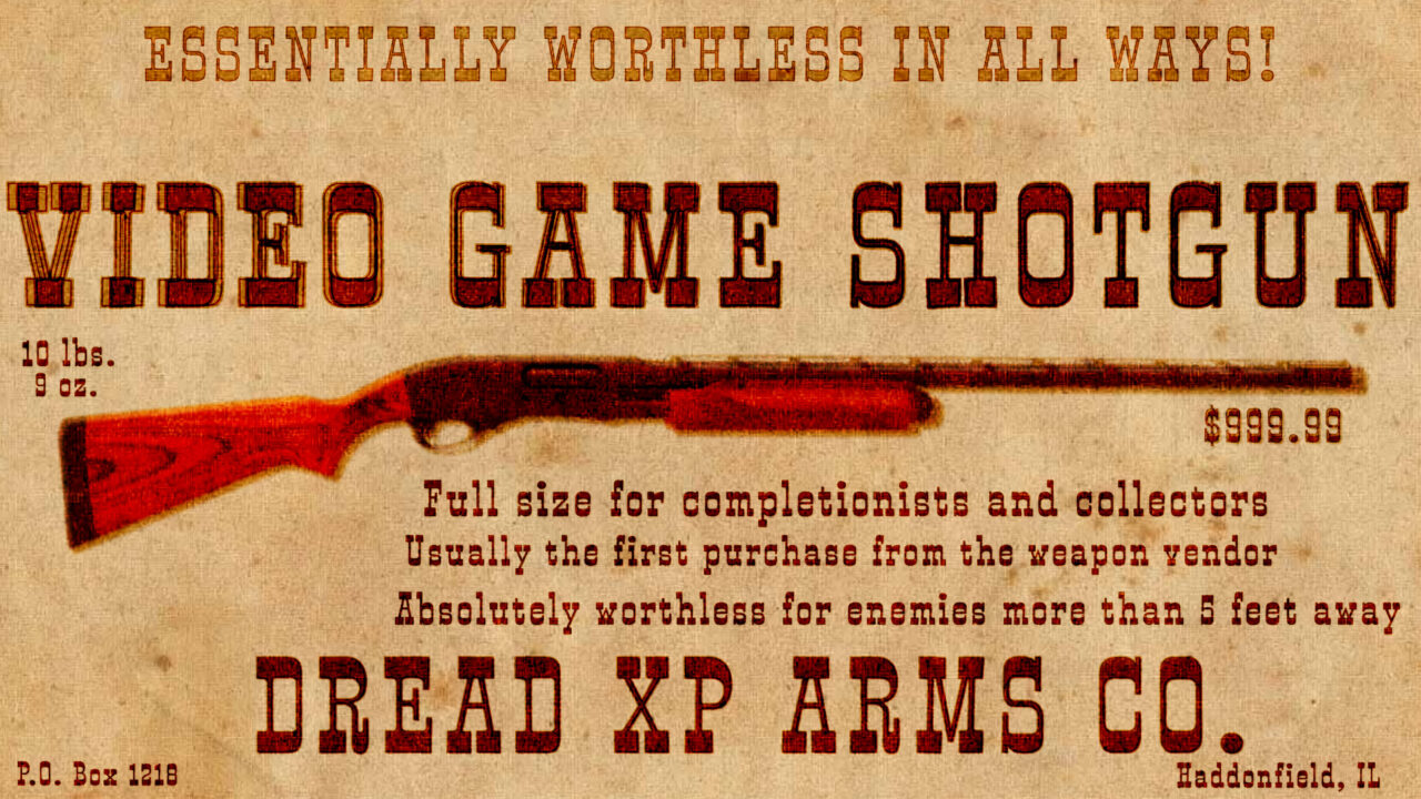 The Much-Maligned Myth of the Video Game Shotgun