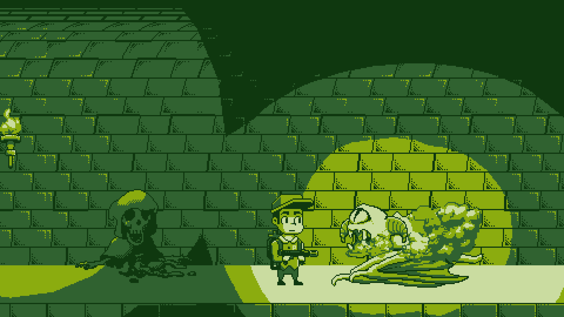 Green Ghouls - Creating Horror With a Game Boy Style