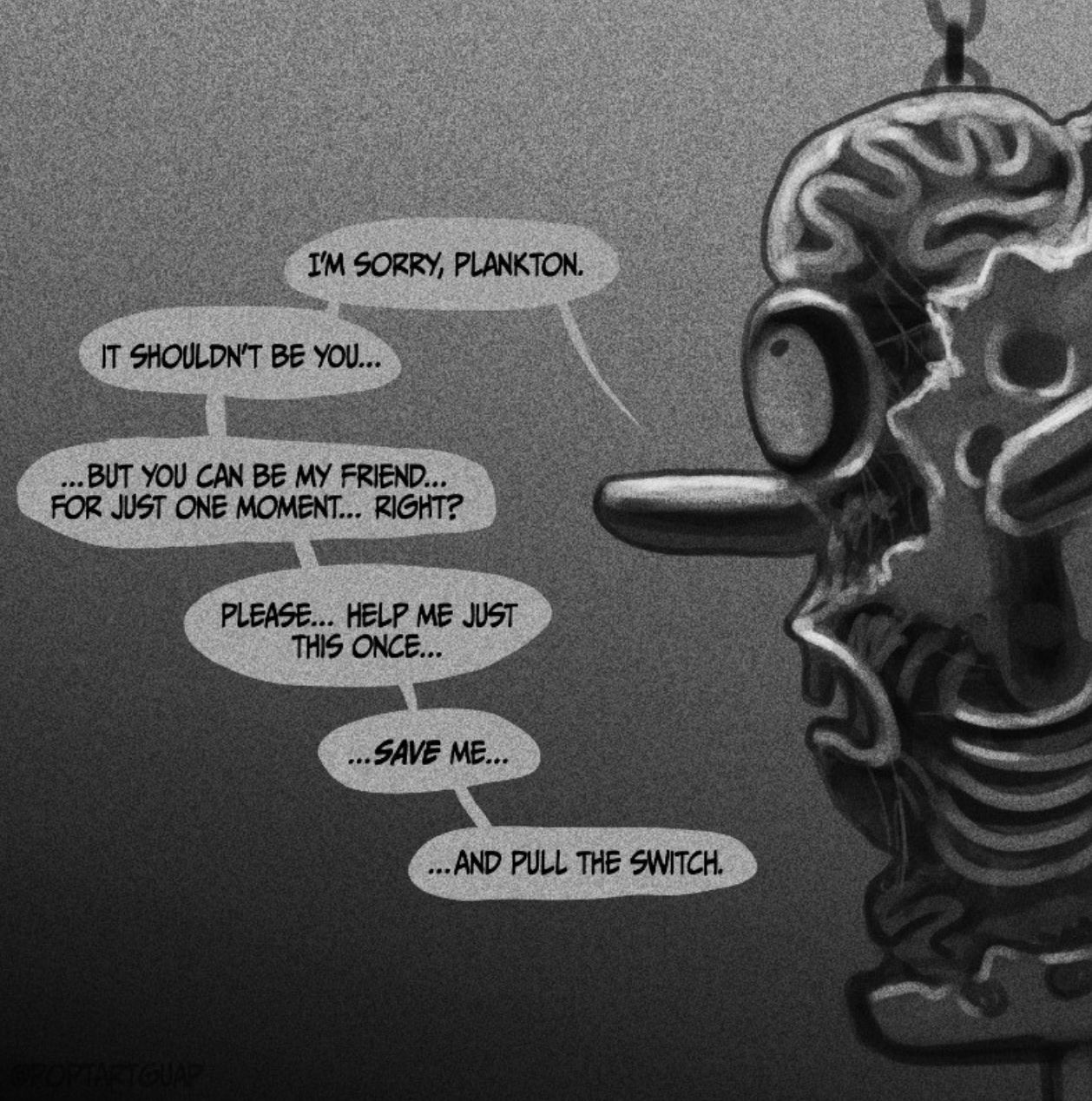 The Frightening 'Spongebob' Horror Comic Breaking the Internet