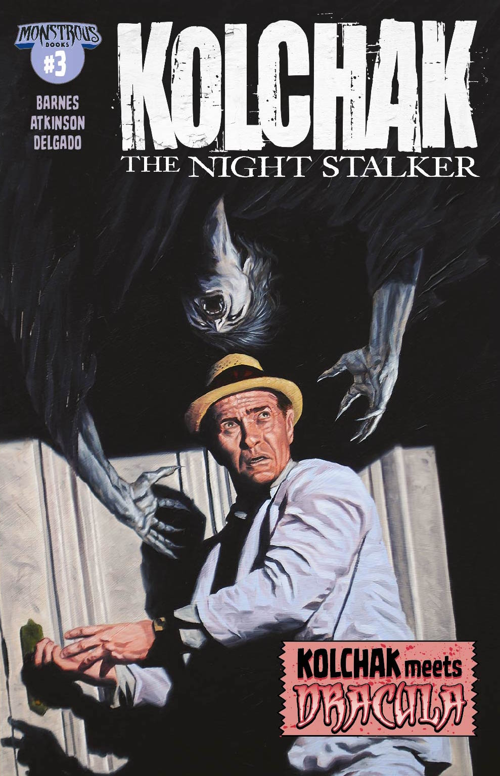 'Kolchak Meets Dracula': Rodney Barnes' New Comic Get Stunning Cover ...