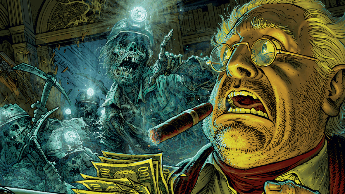 First Look: EC Comics’ 'Outlaw Showdown' #1 Paints the Town Red in October