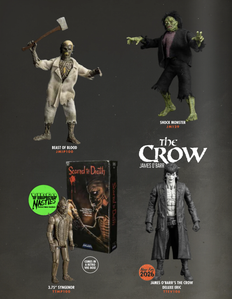Leprechaun, Maniac Cop, The Crow and Art the Clown Figures!
