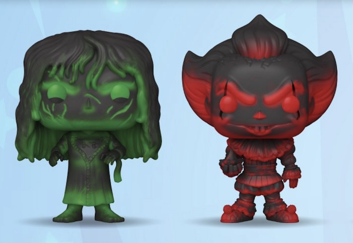 Ghostly Pop! Mystery Packs: Annabelle, Pennywise, Regan, More!